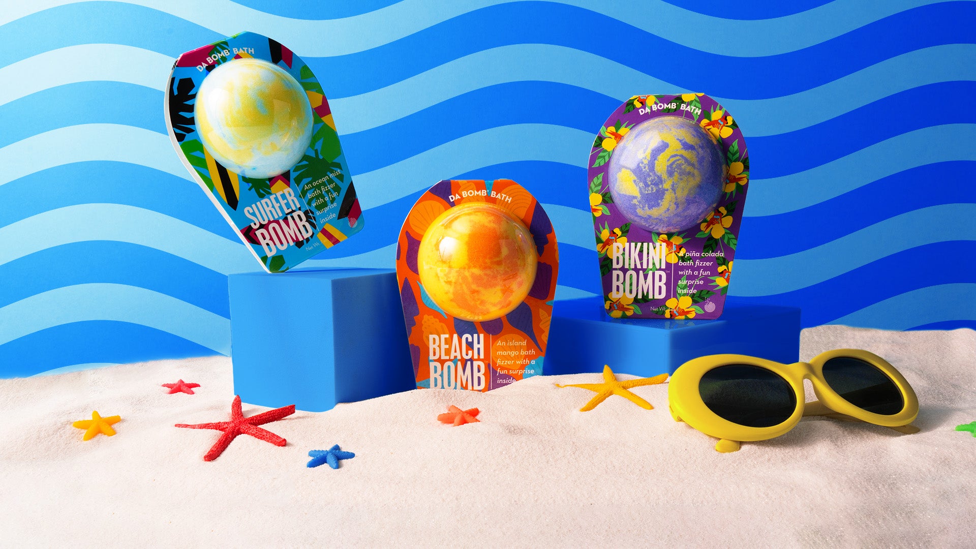 Sun & Sand | Bath Bombs | Da Bomb Fizzers