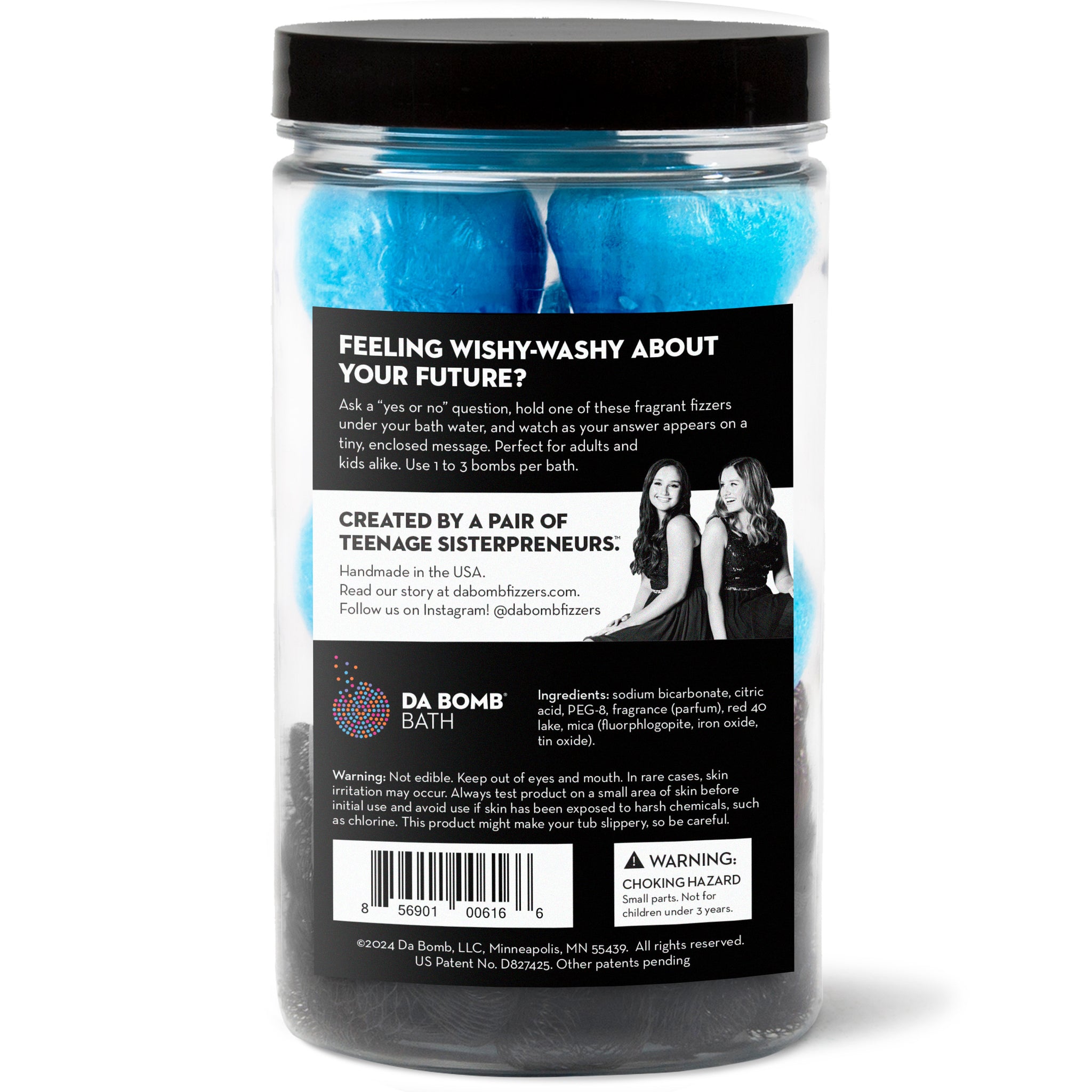 Fortune Telling Bombs™ | Bath Bomb Jar | Da Bomb Fizzers