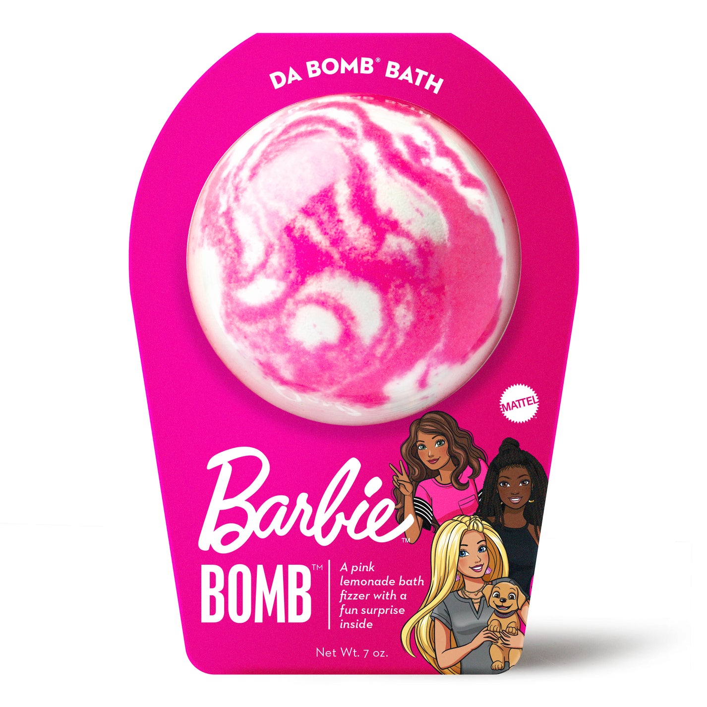 Barbie™ Pink Swirl Bomb™ | Bath Bomb | Da Bomb Fizzers